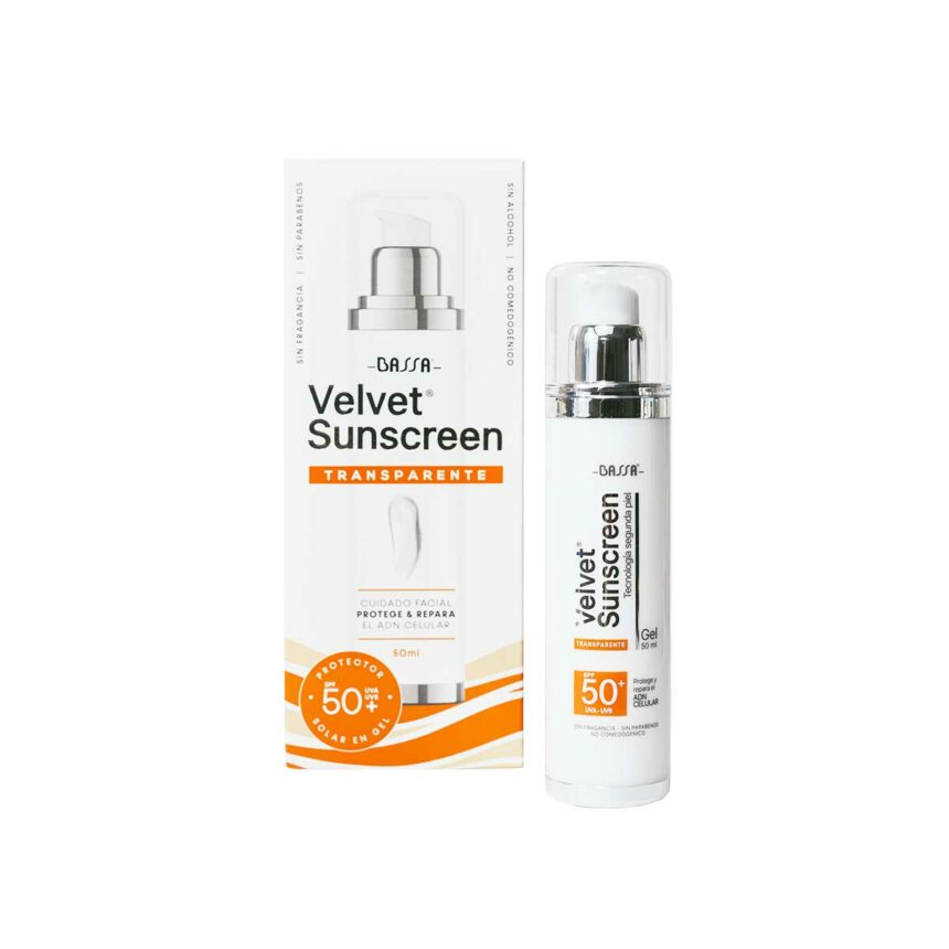 Velvet Sunscreen Transparente - Bassa