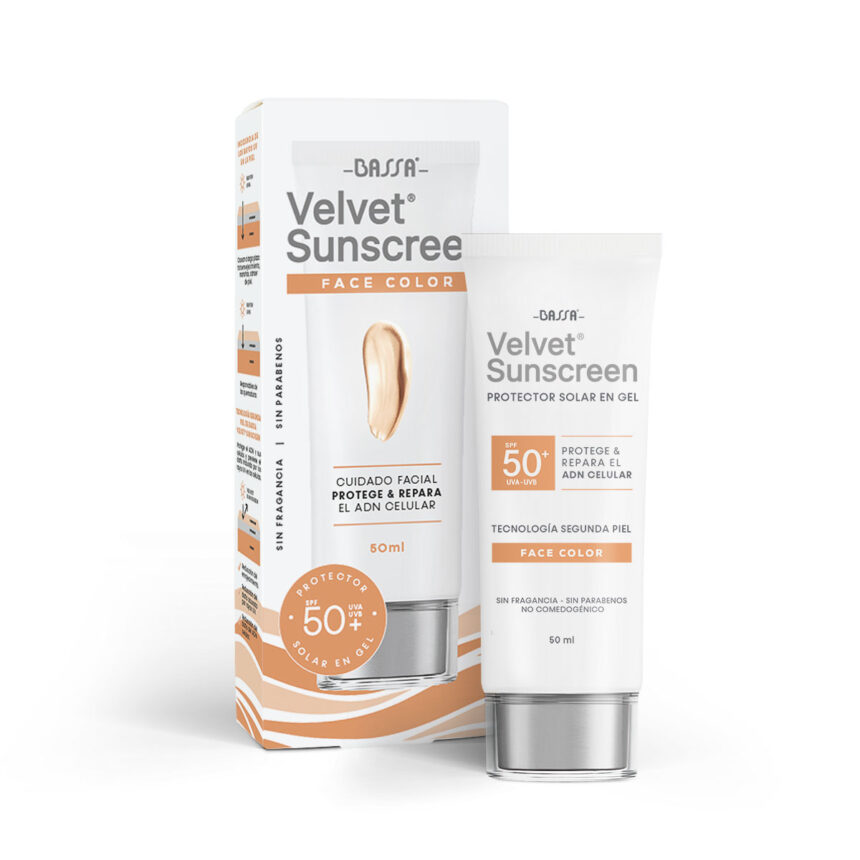 Velvet Sunscreen Face Color - Bassa